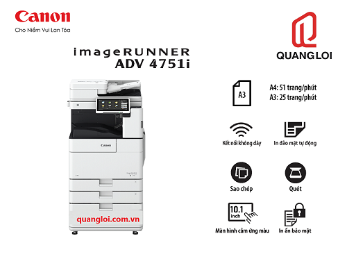 Máy photocopy Canon IR-ADV DX 4751i